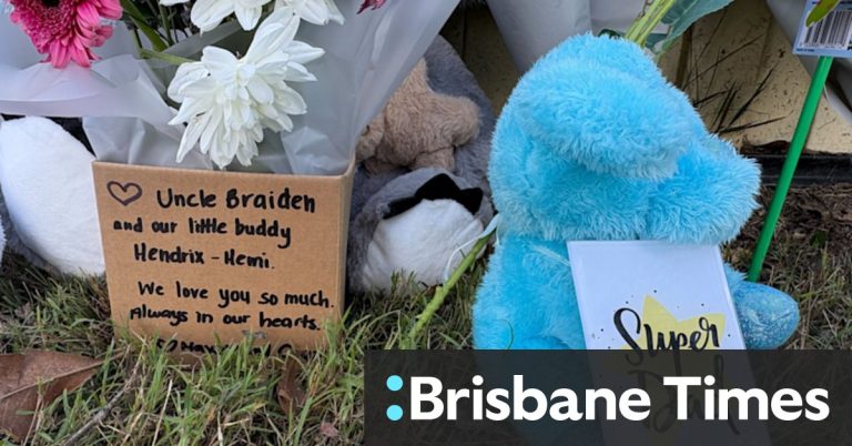 Tributes for father Braiden Timmins and son Hendrix-hemi killed by ute ...